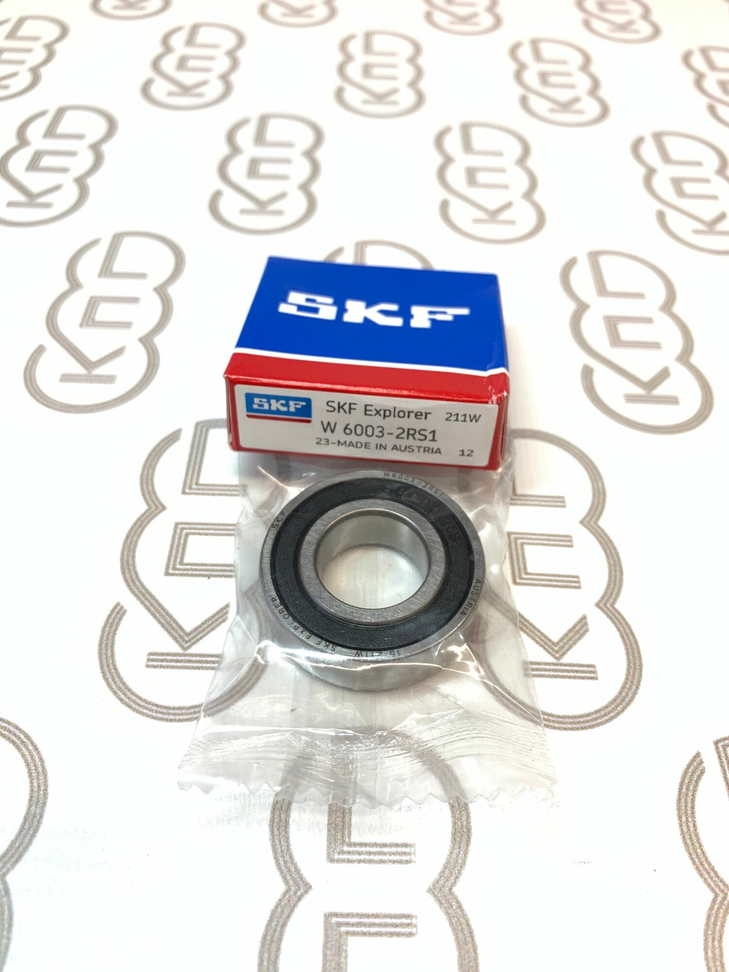 Подшипник нержавеющий SKF W6003 2RS1