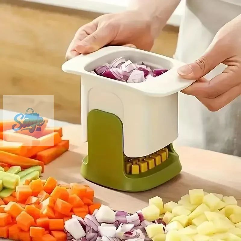 Овощерезка, терка, шинковка, нож для фигурной нарезки соломкой и кубиками картофеля фри, овощей и фруктов