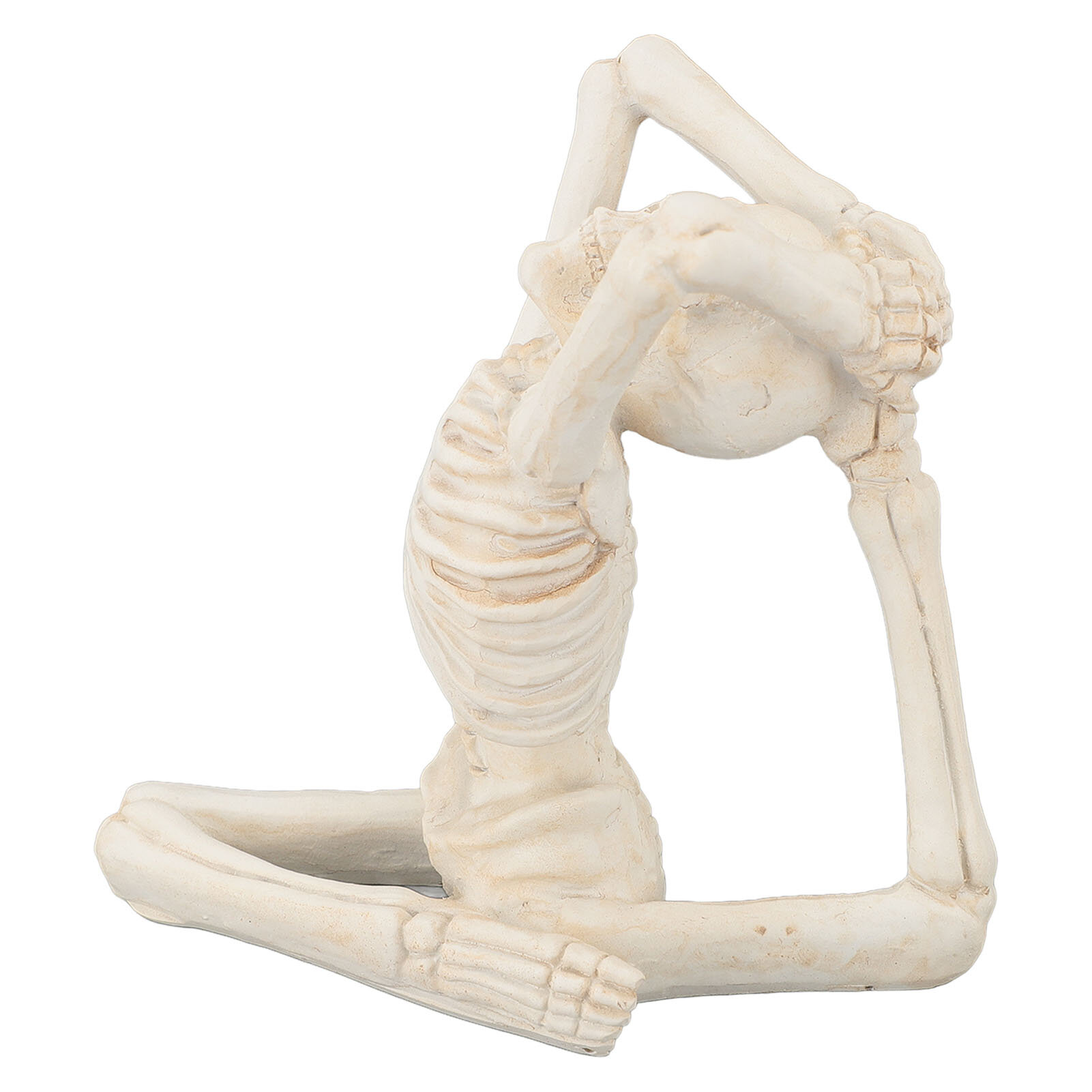 Статуя скелета для йоги, реалистичная уникальная фигурка скелета с растягивающейся осанкой для праздничного декора