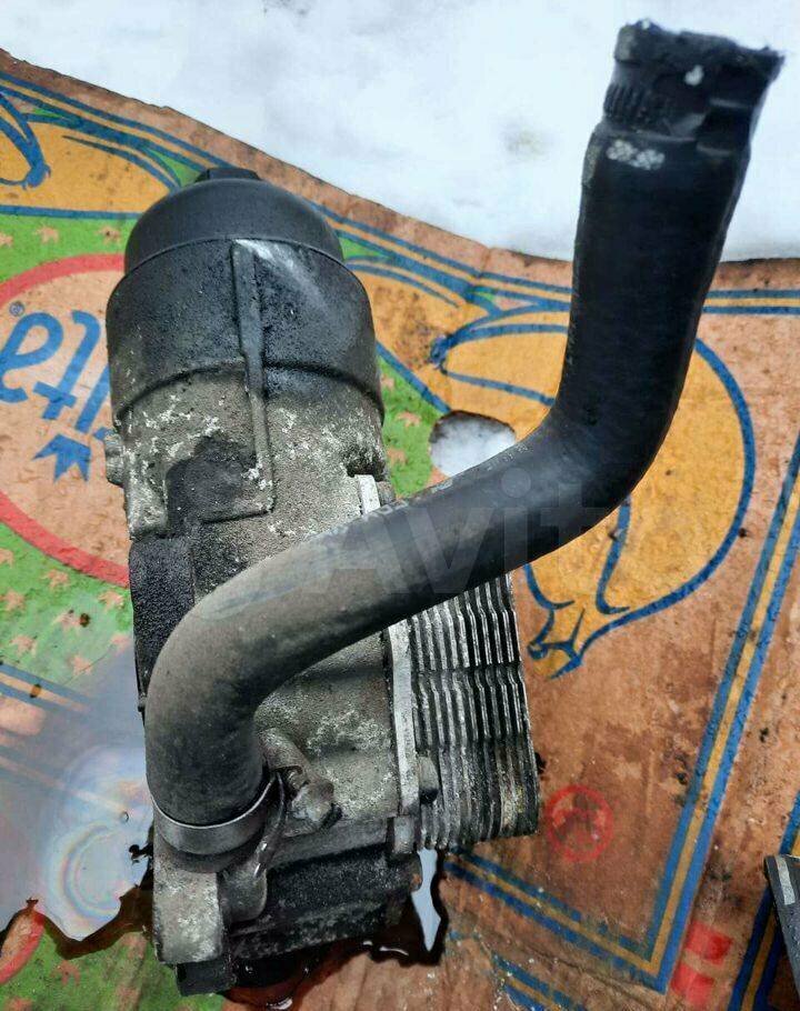 Корпус масляного фильтра Peugeot 206 рест. 2006