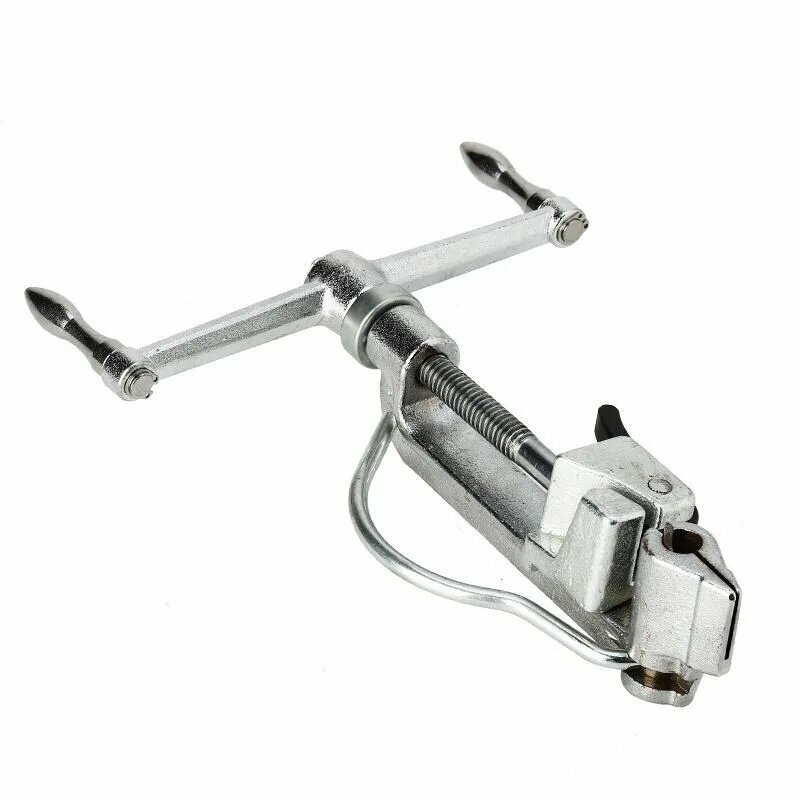 Инструмент для натяжения и резки стальной ленты на опорах