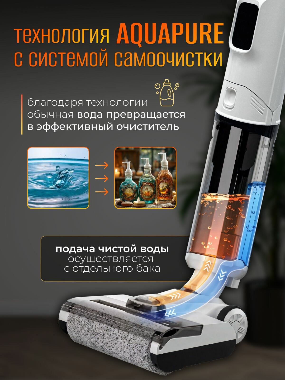 Моющий пылесос — фото 1