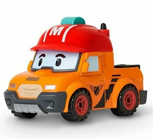 Игрушка "Robocar POLI", интерактивная, металл и пластик, реалистичные детали, 2.4x1.4 дюйма