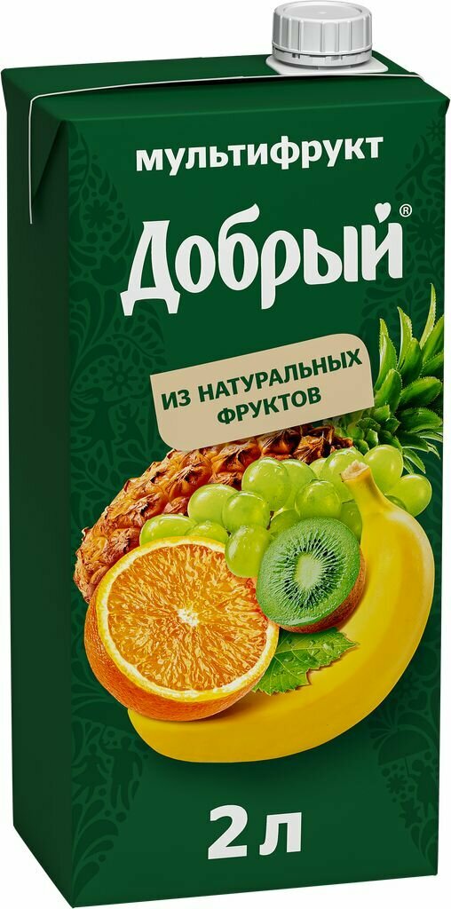 Нектар добрый Мультифрукт, 2л — фото 1