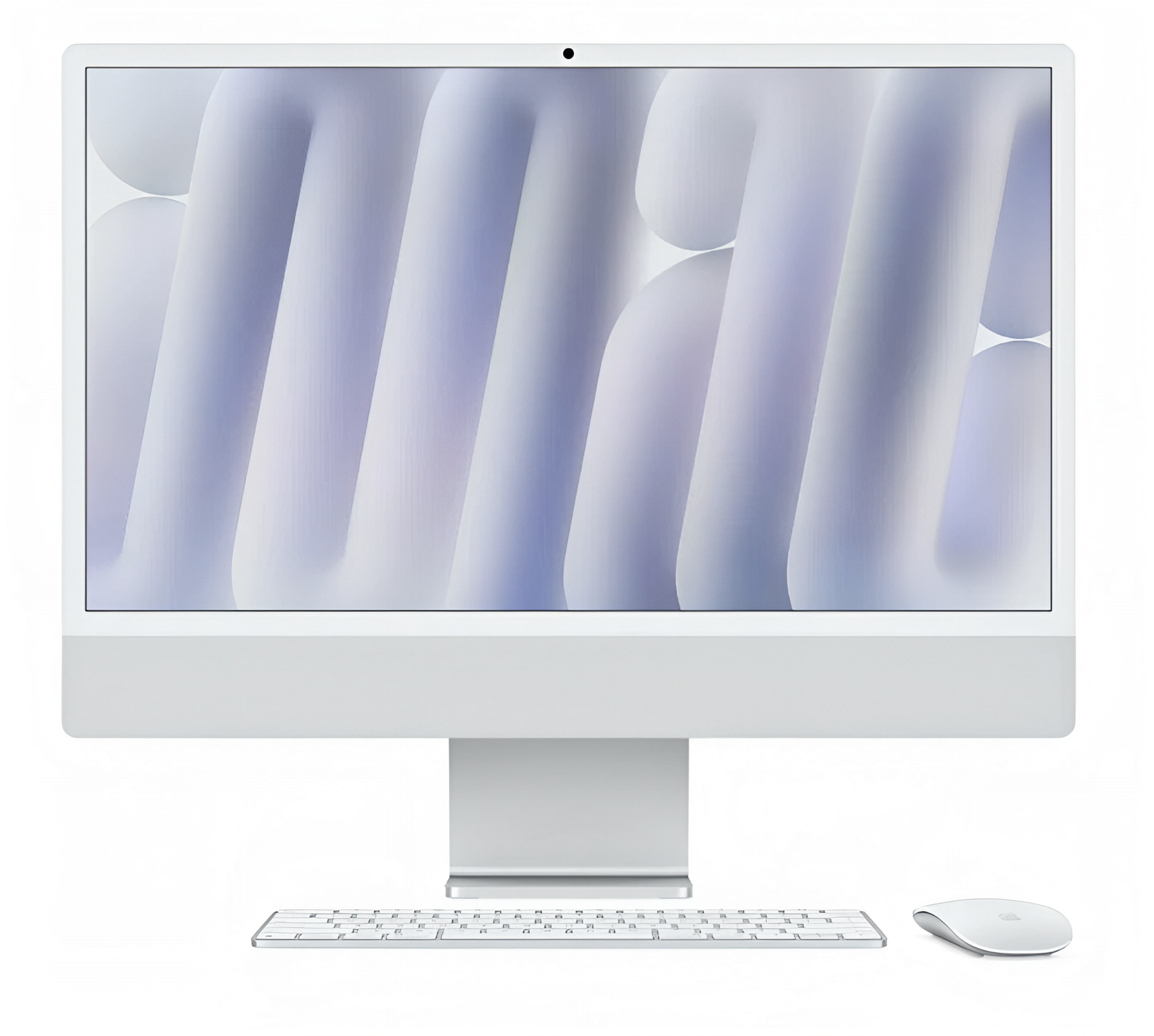 Моноблок Apple iMac M4, 24", 32GB, 1TB, серебро, Nano Texture Display
