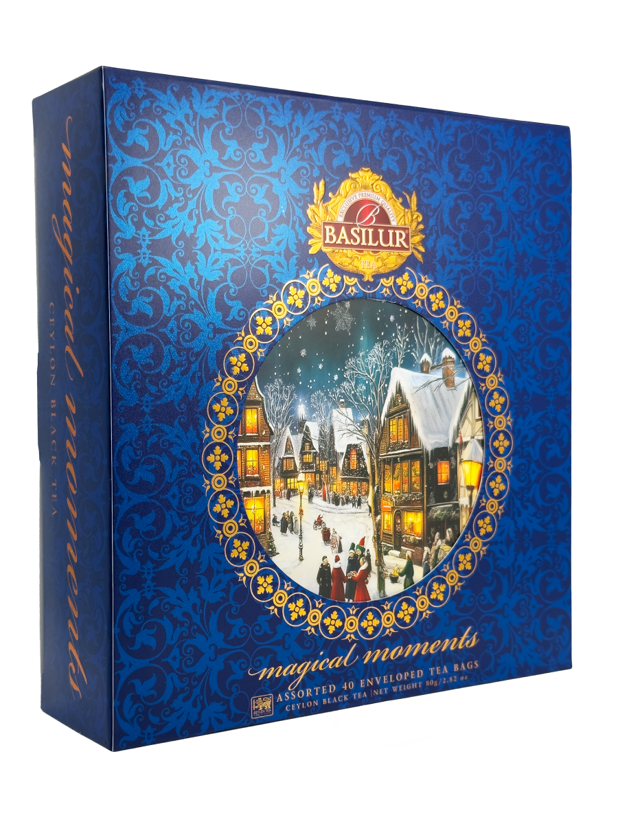 Чай Basilur "Волшебные моменты" Том I, ассорти, 40 пакетиков