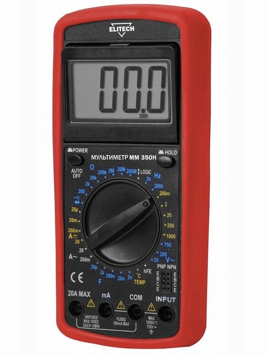 Мультиметр ELITECH ММ 350Н