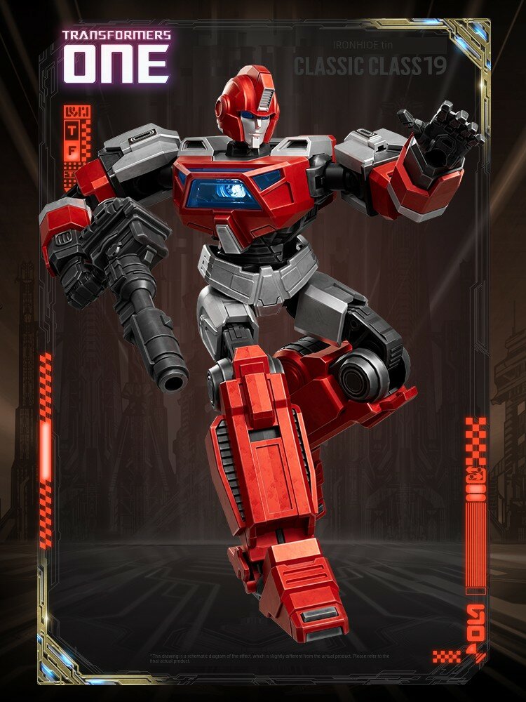 Brickman Transformers Origin Movie Dark Sky Series Ironhide Figurine Mecha Action Figure 1:12 Scale