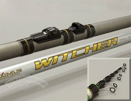 Удилище поплавочное с кольцами Maximus Witcher TE 400 см тест 4-20 гр