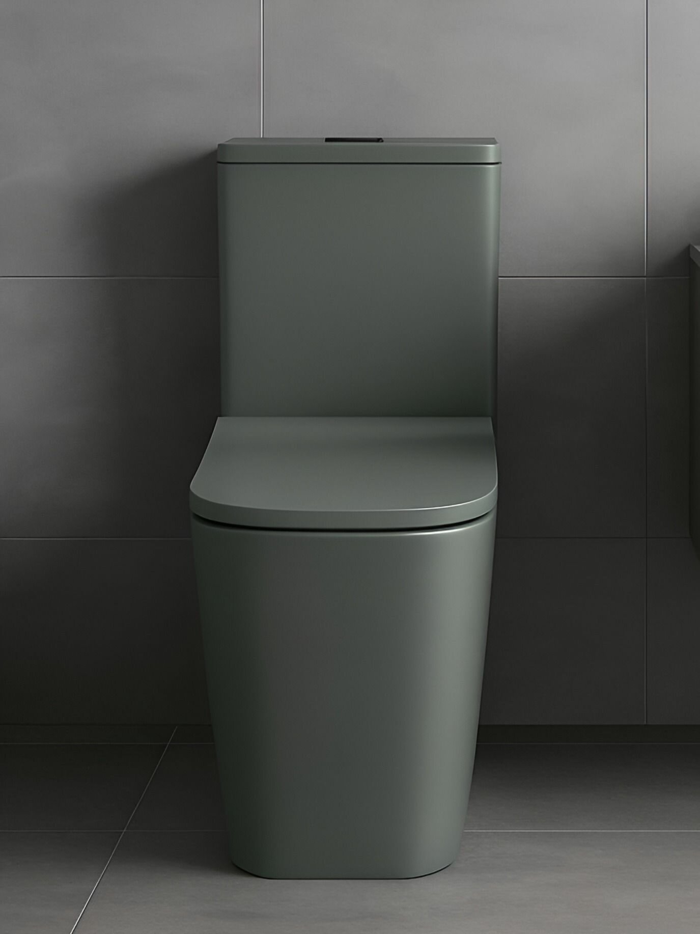 Унитаз компакт WeltWasser GELBACH 011 ST MT-GR серый матовый