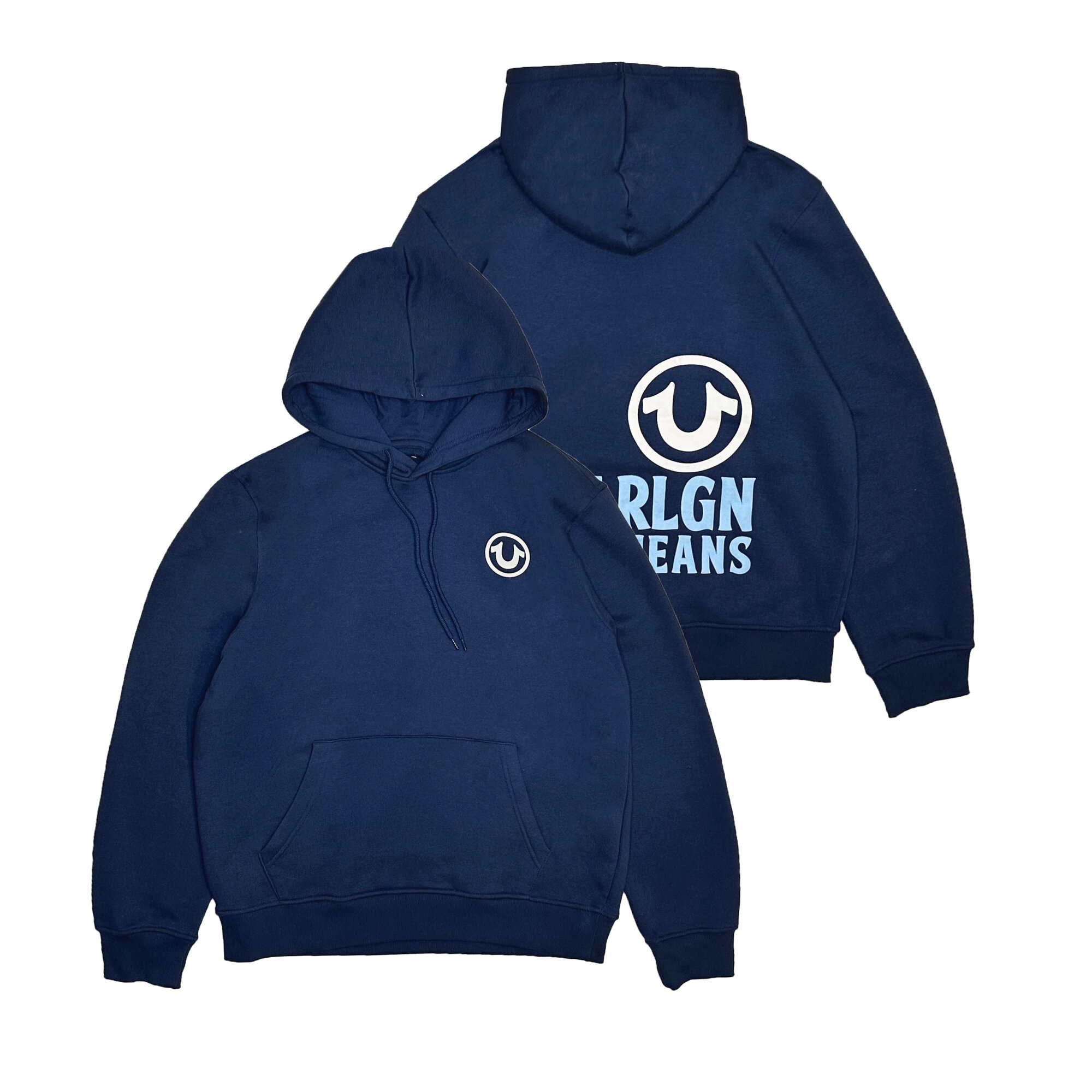 Худи Puff trbj zip up in blue