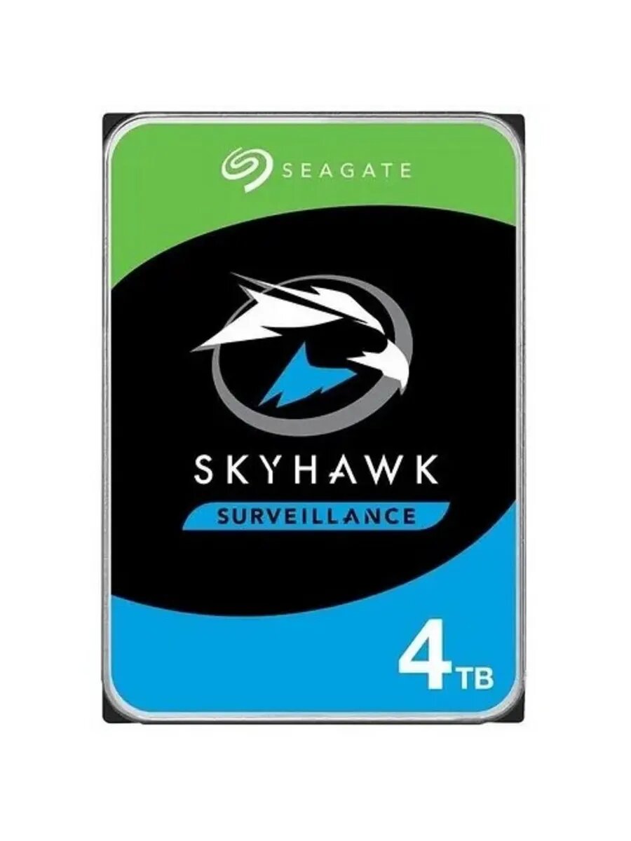 HDD жесткий диск ST4000VX016 SkyHawk 4000ГБ