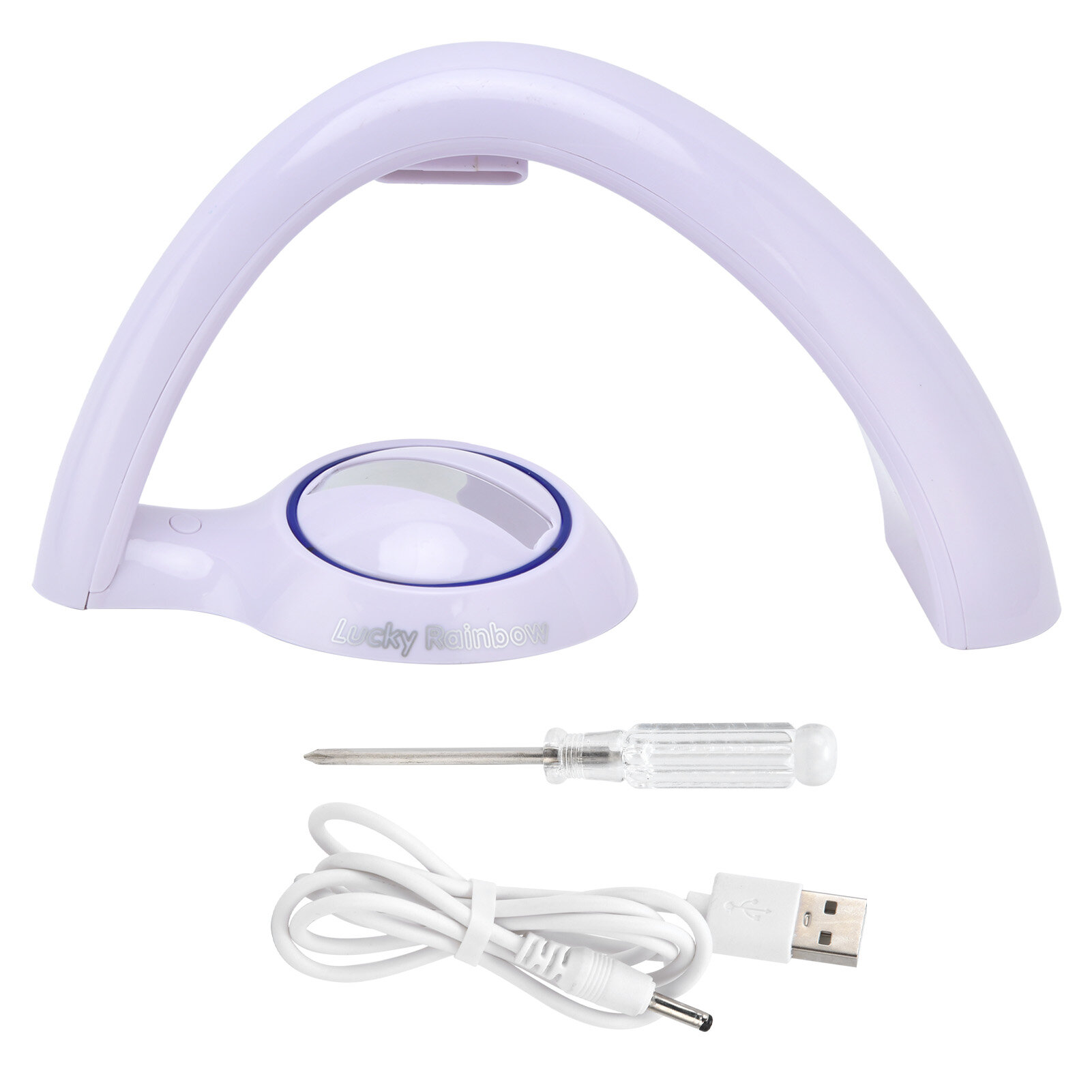 Радужная проекционная лампа, красочный источник питания USB с изменением цвета, проектор для домашней спальни