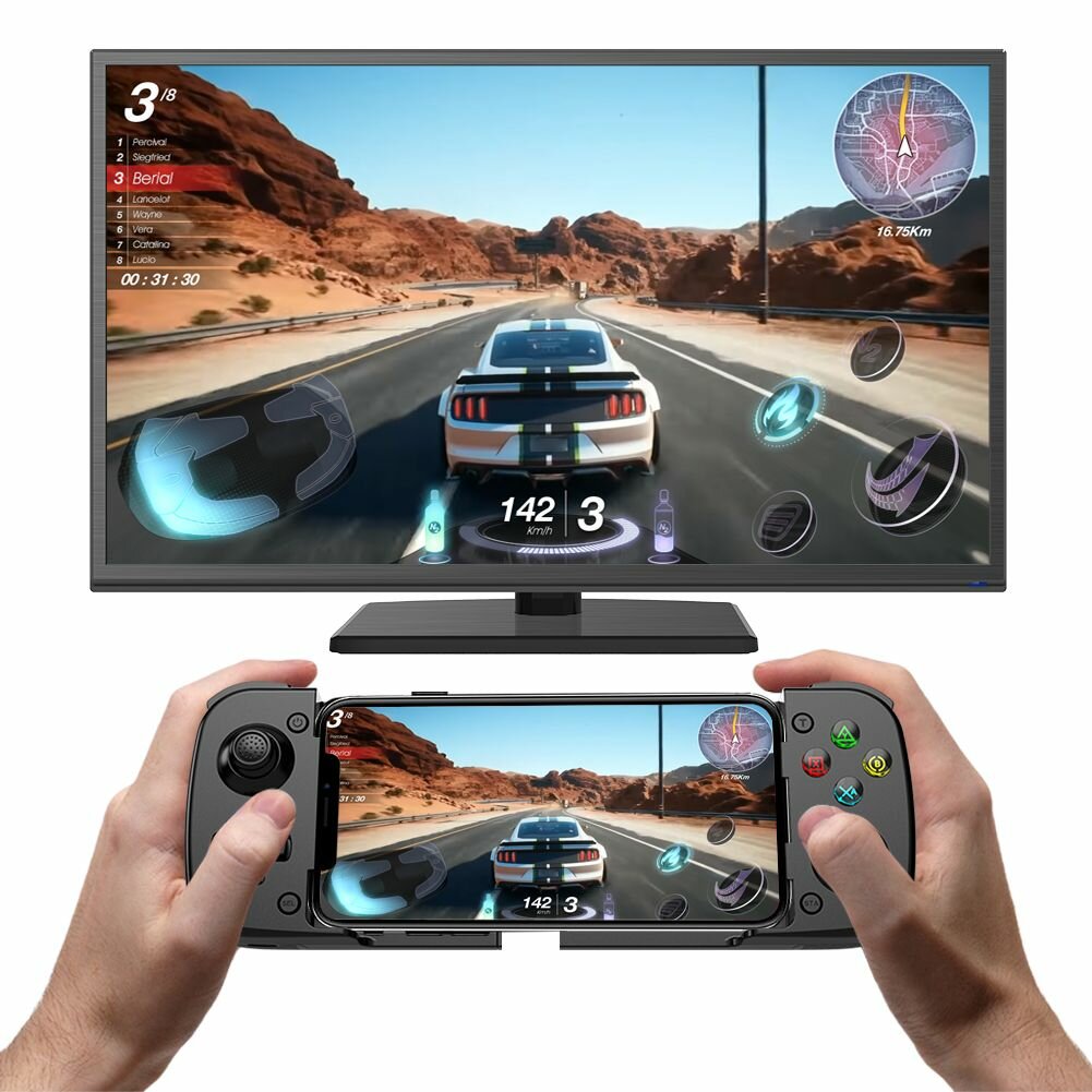 Игровой контроллер D3S, 500 Гц, стабильная передача сигнала