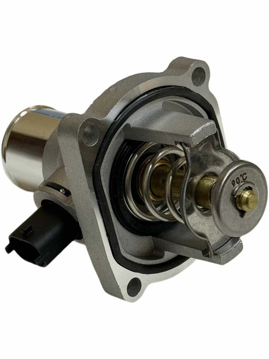 Холодный Термостат 90гр алюминиевый для Chevrolet Aveo , Cruze / OPEL Astra J , Insingnia, Zafira C, Mokka Круз Авео Астра Инсигния Зафира Мокка GM 96984103