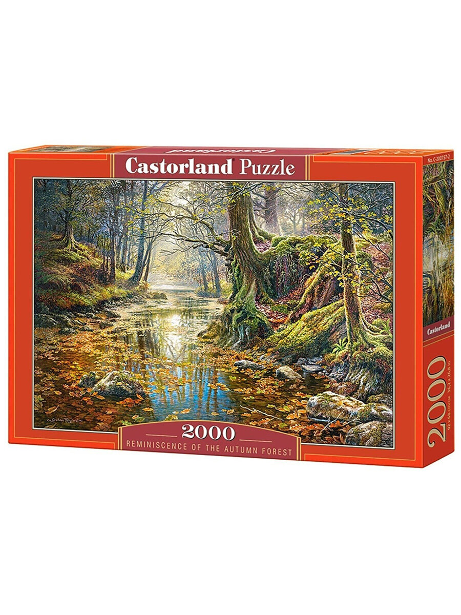 Castorland Пазлы В осеннем лесу 2000 деталей 0757/C-200757 с 12 лет