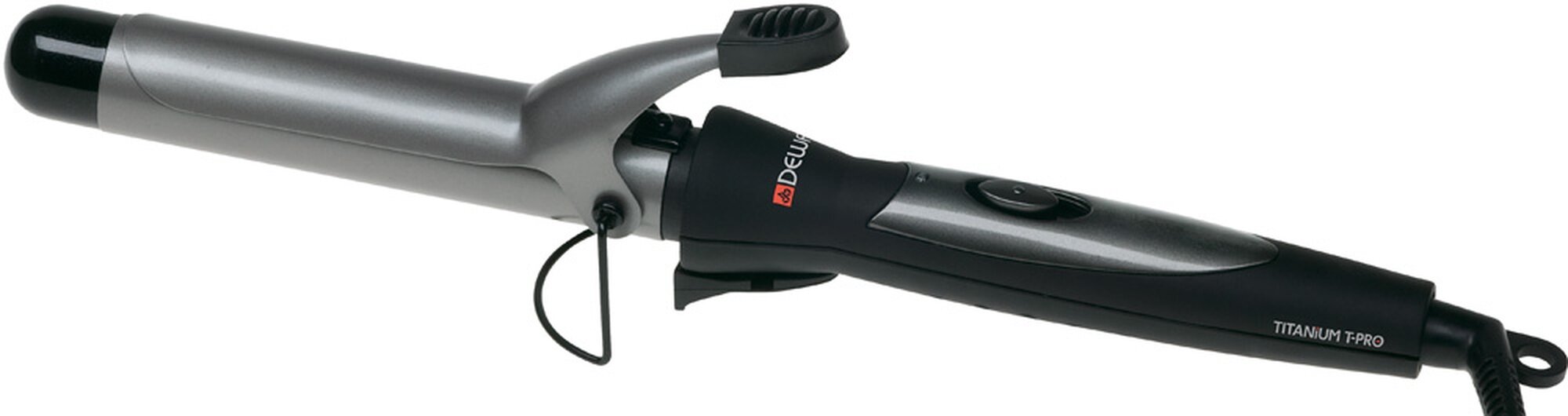 Плойка DEWAL TitaniumT Pro, 16мм, 190°C, титановое покрытие, петля для подвешивания