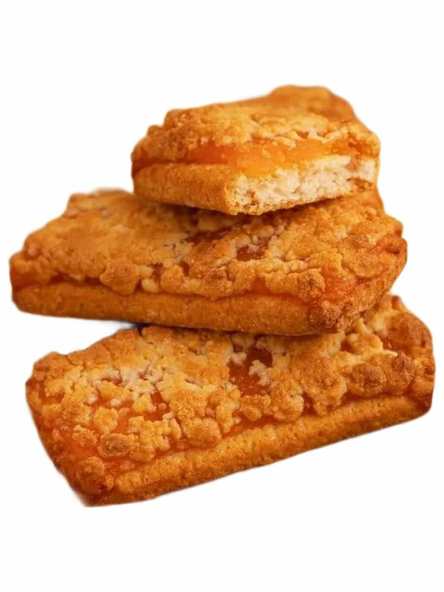 Печенье Снежка сдобные палочки Дарлетто с Абрикосовым джемом, 2 коробки по 2 килограмма