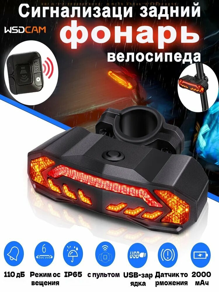 Wsdcam Поворотники велосипедные