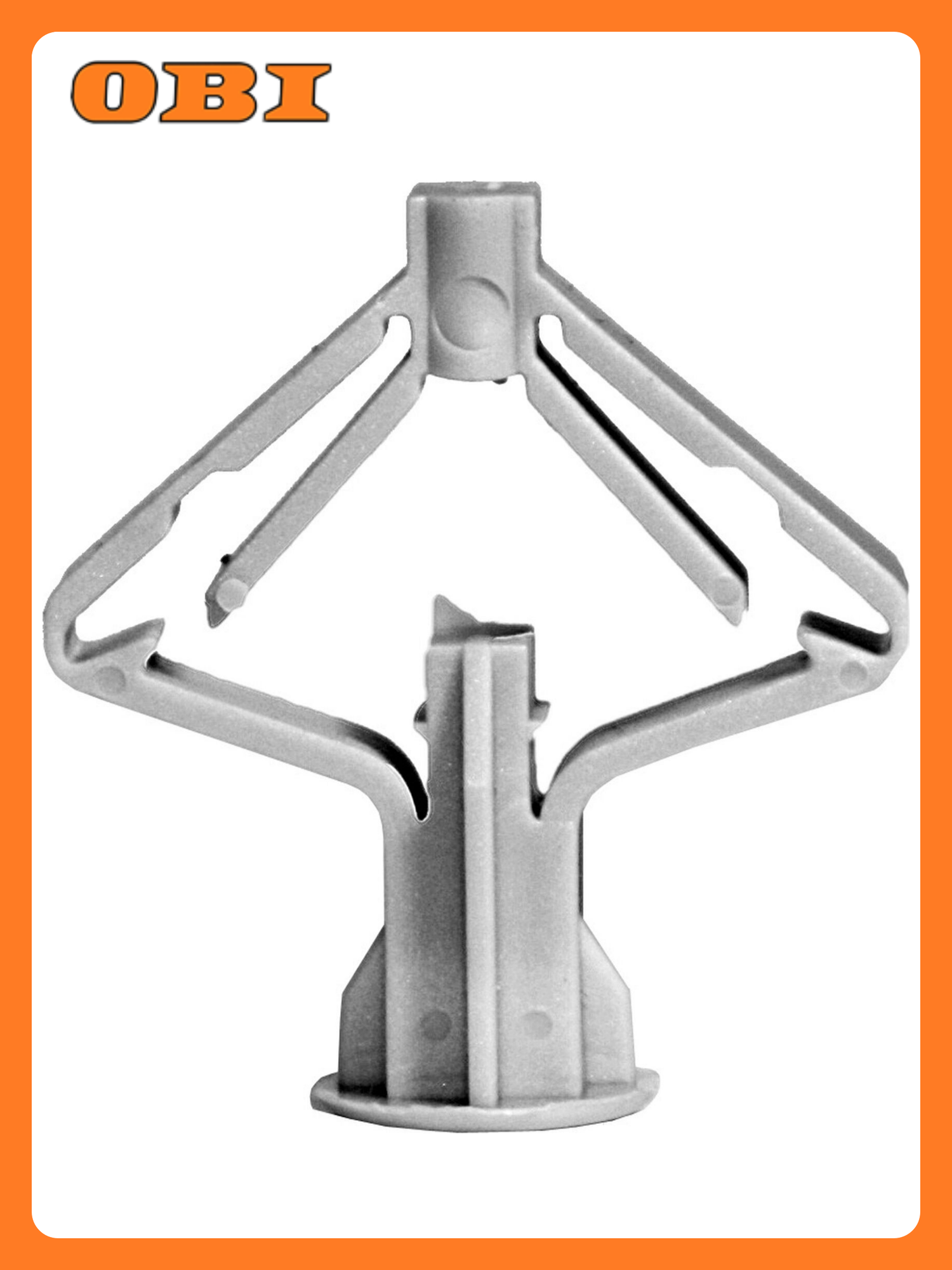 Дюбель Tech-KREP "Бабочка", для гипсокартона, полипропилен, 8x28 мм, 4 шт.