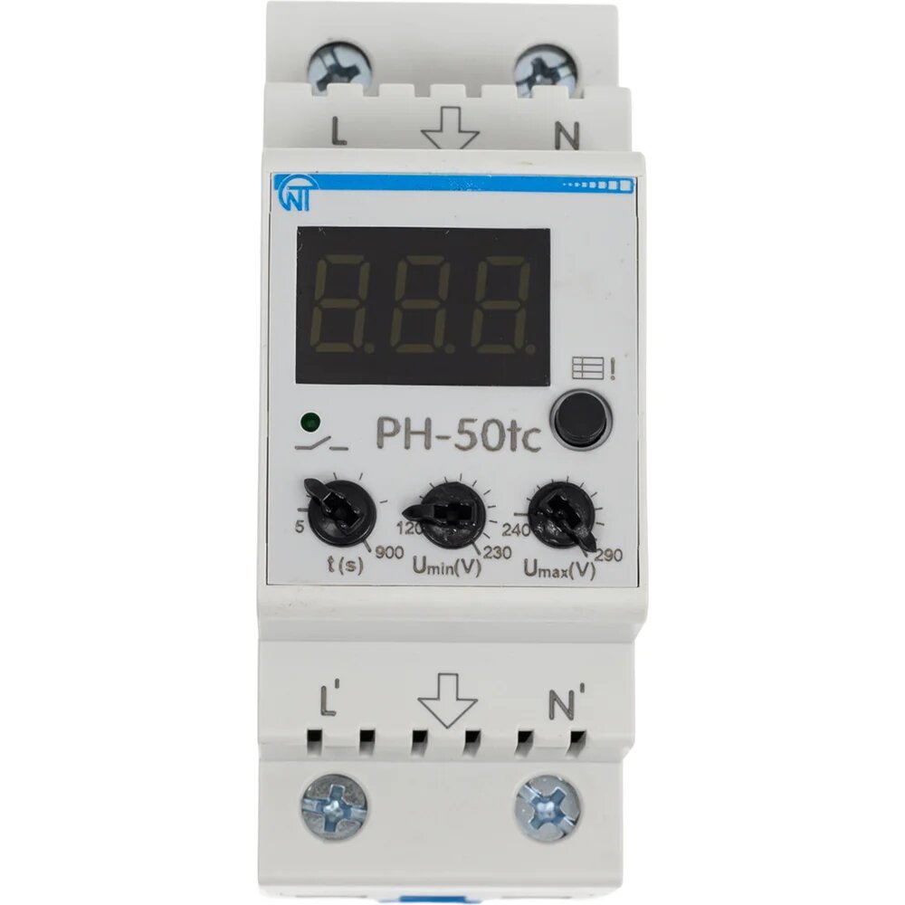 Реле напряжения НовАтек-Электро РН-50tс 3425600050tс 3425600050tc, предназначено