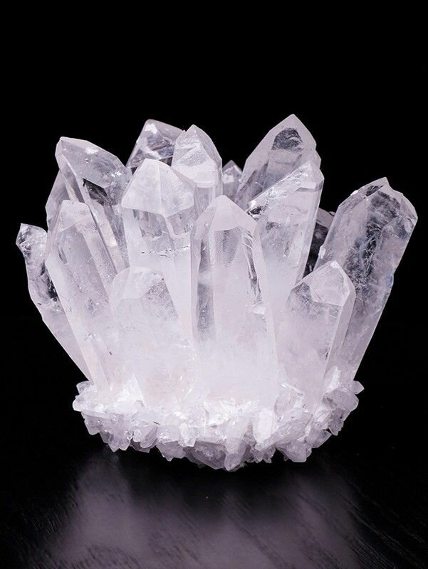 Друза кристаллов Горный Хрусталь, натуральный камень/минерал