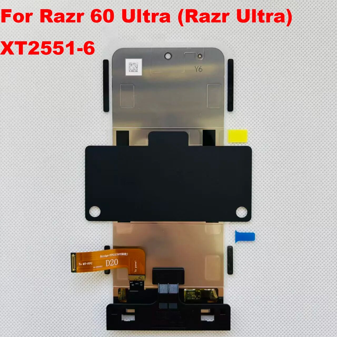 Оригинальный ЖК-дисплей для Motorola Razr 2022, Razr 3, сенсорный экран для Moto Razr 40/Razr 40 Ultra/Razr + 2024/Razr 50/Razr 60 Ultra