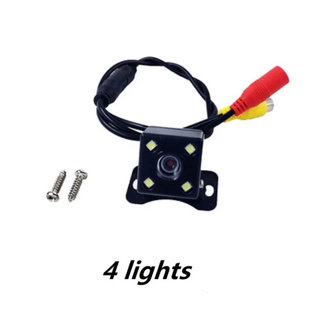 Автомобильная камера заднего вида с ночным видением, камера для парковки задним ходом, водонепроницаемость IP68, CCD LED, монитор заднего вида, HD-изображение 170 градусов.