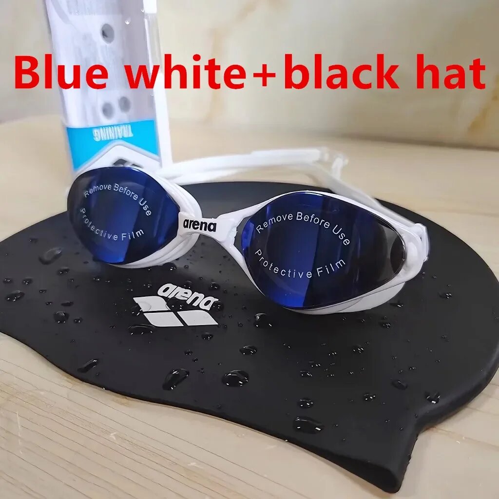 Arena профессиональные очки для плавания Синий, Blue White