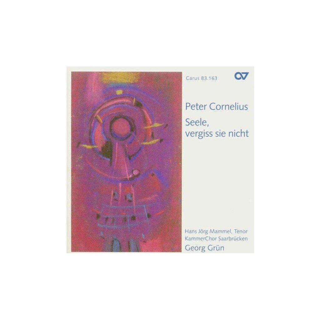 Диск Peter Cornelius (1824-1874) - Requiem "Seele, vergiss sie nicht" (1 CD)