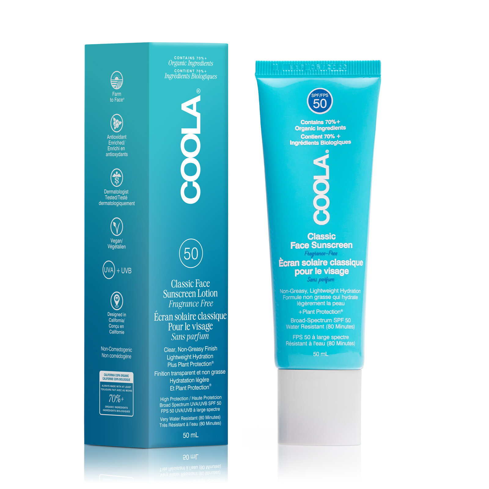 Солнцезащитный лосьон для лица без запаха SPF50 50 мл/1.7 fl.oz