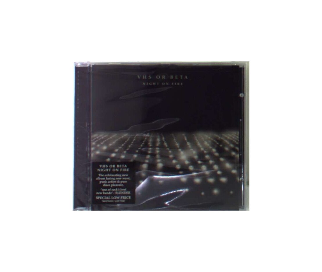 Диск VHS Or Beta - Night On Fire (1 CD)
