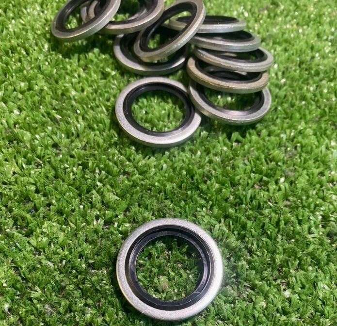 Шайба резинометаллическая, набор 245 шт.