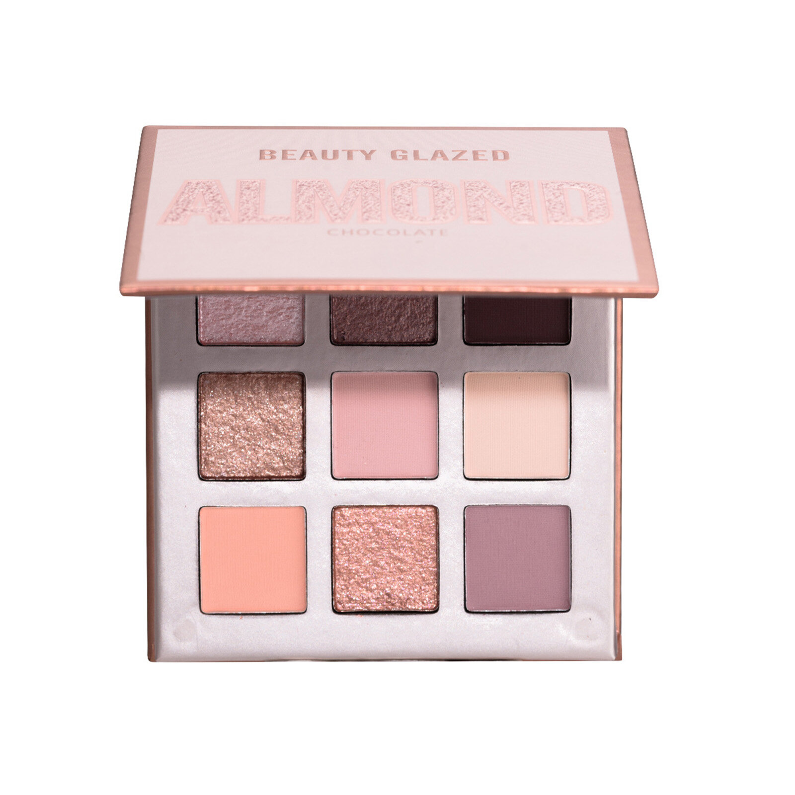 BEAUTY GLAZED Палетка теней для век 9 цветов Pigmented Glitter Matte Портативная K Материал Пудра Размер упаковки 150*150*20мм Вес упаковки 52г Количество 1 палетка