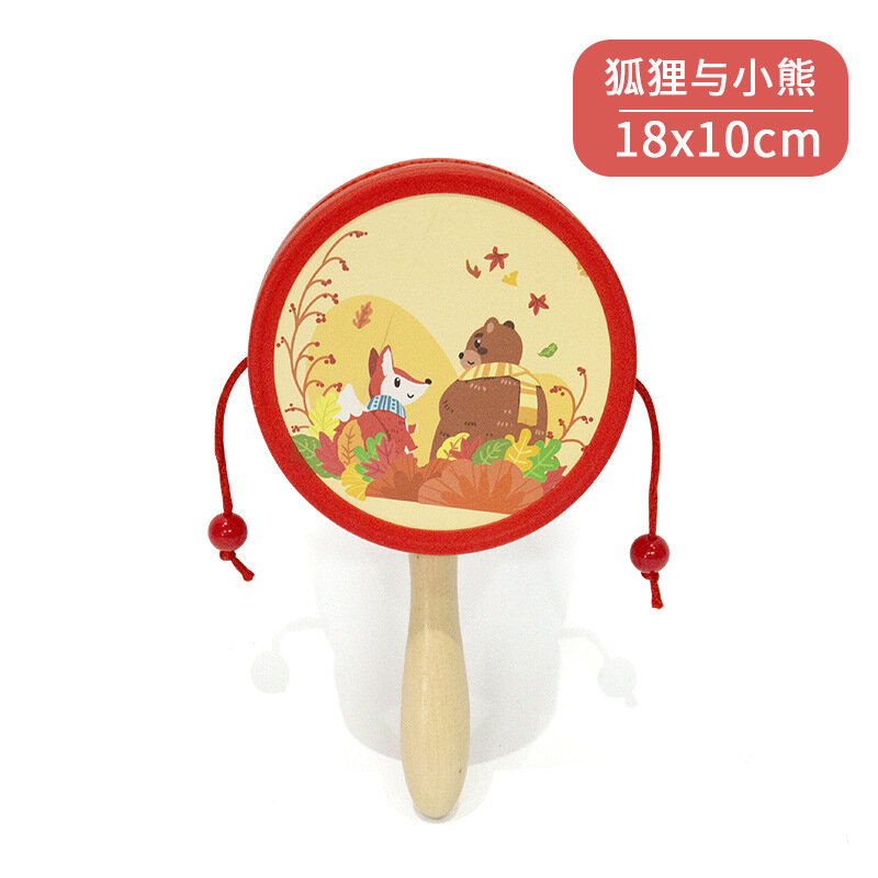 Орф перкуссионный инструмент бубен детский бубен танец бубна бубна ручной барабан бубен детский сад бубна 4 дюйма Новая