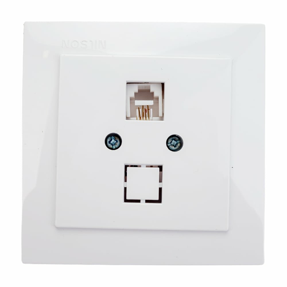 Телефонная розетка Nilson Touran naturel