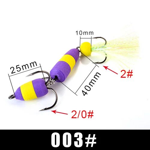 NGB Mandula мягкая приманка для рыбалки Фиолетовый, 003
