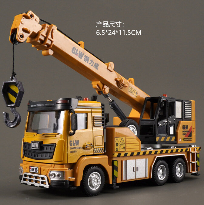 Игрушечный дорожный каток Steel Force 1:40, большой, из сплава, инерционный, строительная техника, симуляция дорожного катка, модель для детей, развивающая игрушка