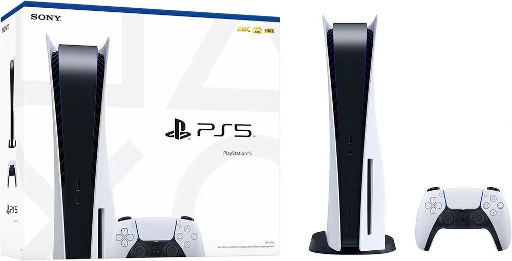 Sony PlayStation 5, ps5 консоль, Japan version c дисководом825G дисководом