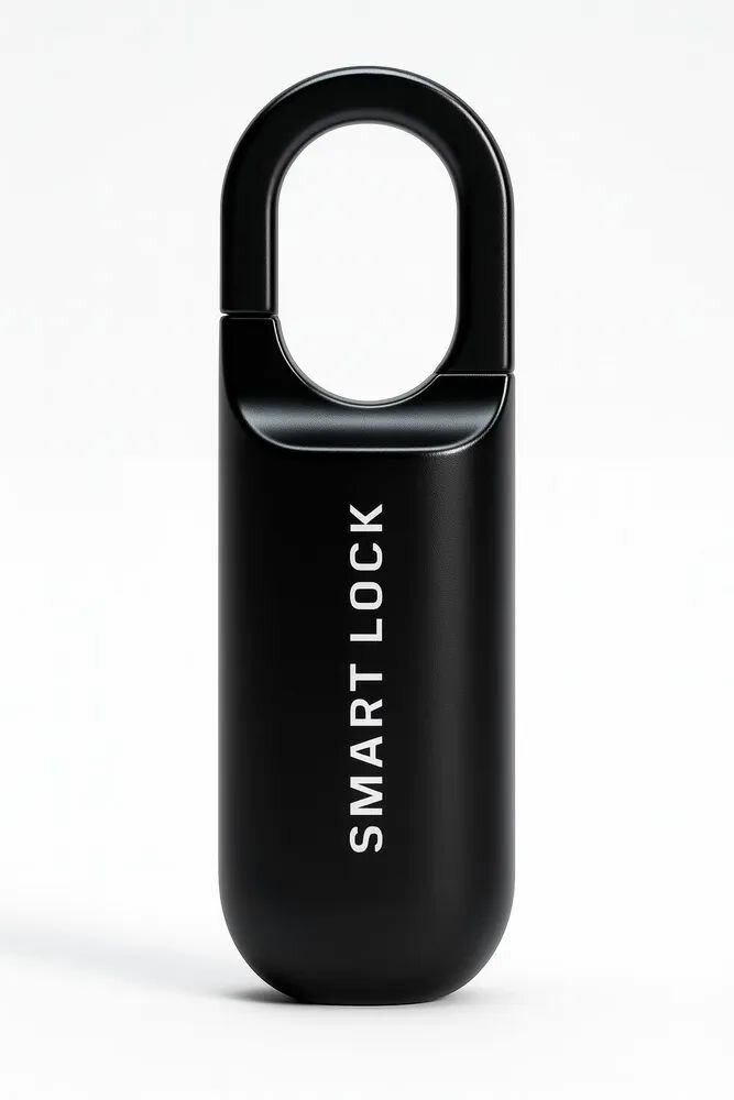 Замок электронный, открытие по отпечатку пальца, сенсорный / для рюкзаков, ящиков, дверей