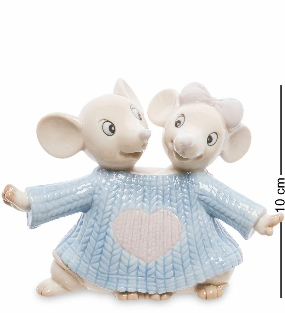 Фигурка Мыши Вместе и навсегда (Pavone) A2137530 Pavone, Фарфор