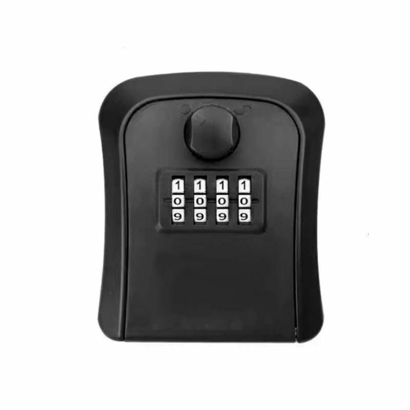 Настенный ключ-сейф с 4-значным кодом, Черный
