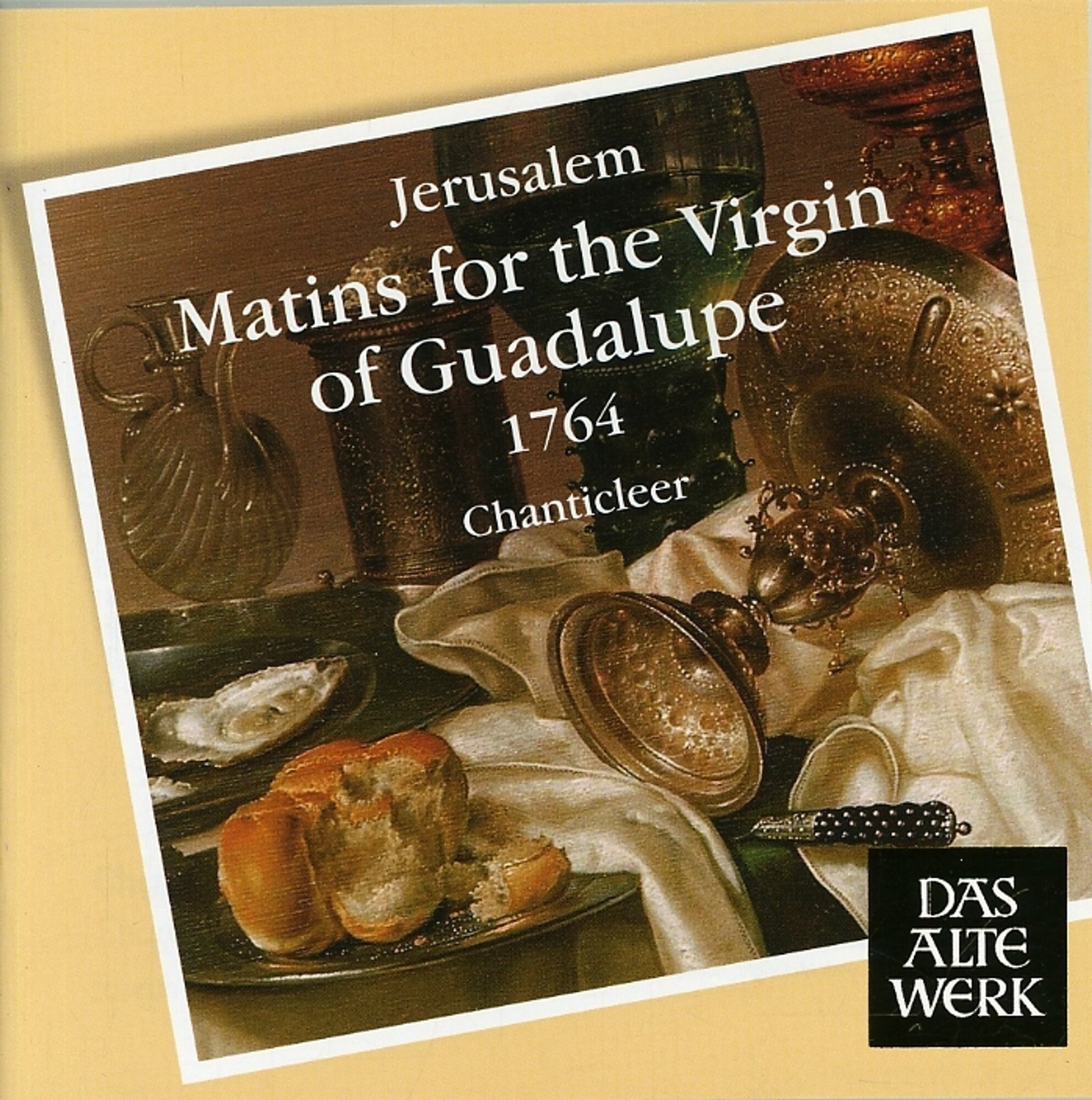 Компакт-диск Ignacio Jerusalem y Stella (1710-1769) - Matins for the Virgin of Guadalupe (1 CD)