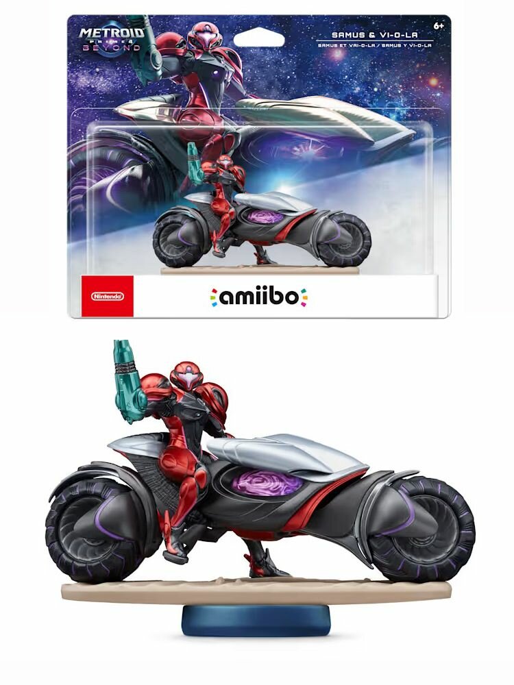 Фигурка Amiibo Sylux от Nintendo, серия Metroid Prime 4: Beyond.
