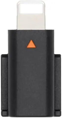 DJI Аксессуар для микрофона универсальный Адаптер мобильного телефона DJI MIC 2 для DJI Mic 2 (Lightning) — совместим с приемником DJI Mic 2 и iPhone 14/13 Serie, черный