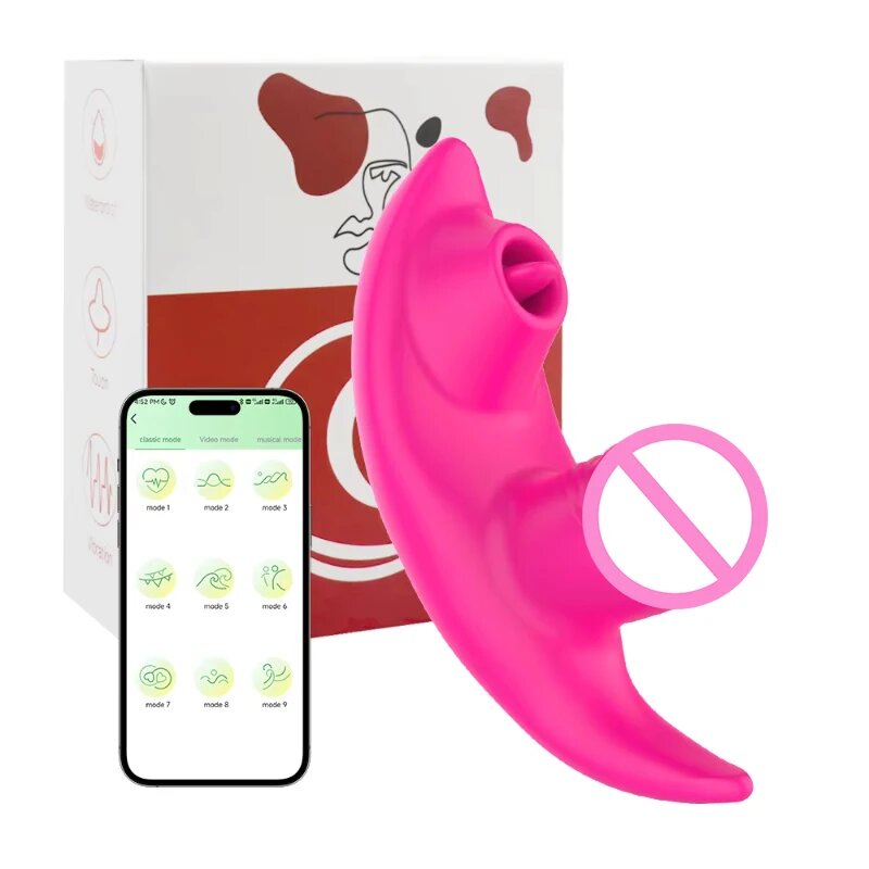 Вибрирующие трусики для лизания клитора для женщин, стимулятор клитора, секс-игрушка, женский вибратор, эротические сексуальные игрушки для девочек и взрослых, секс-шоп Red