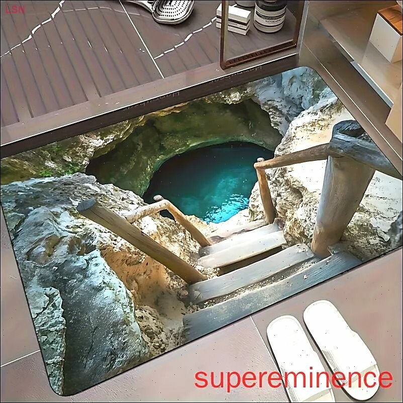 Коврик придверный 3D 40x60 см