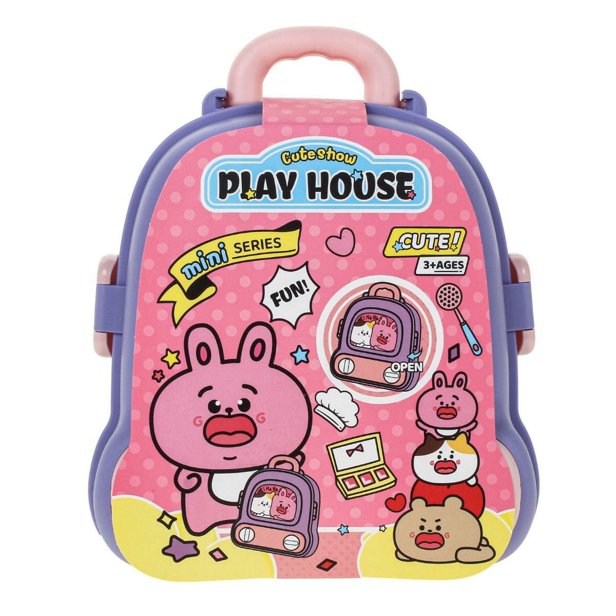 Игровой медицинский рюкзак с инструментами, 14 предметов, разноцветный принт