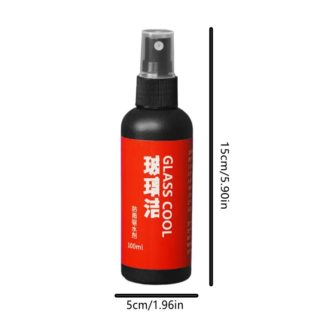 100 мл водонепроницаемое покрытие для автомобильного стекла, очиститель для лобового стекла, противотуманный агент для автомо.