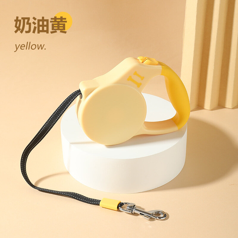 Поводок для собак, светоотражающий, автоматический, выдвижной для Тедди, Корги, маленьких и средних собак, прогулочная веревка, аксессуары для собак